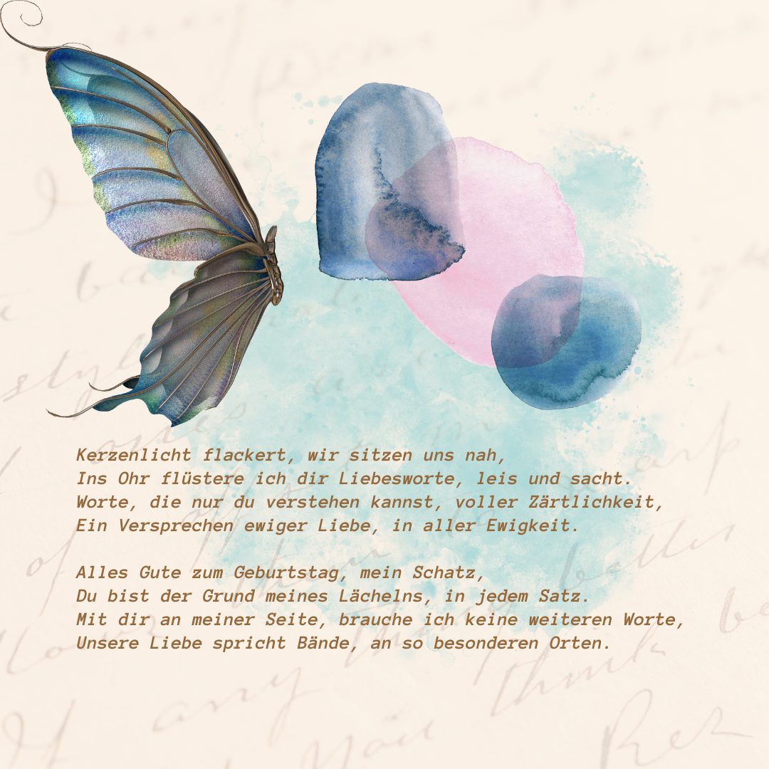 40 + Geburtstagsgedichte für die Ehemann - Geburtstagswnsche