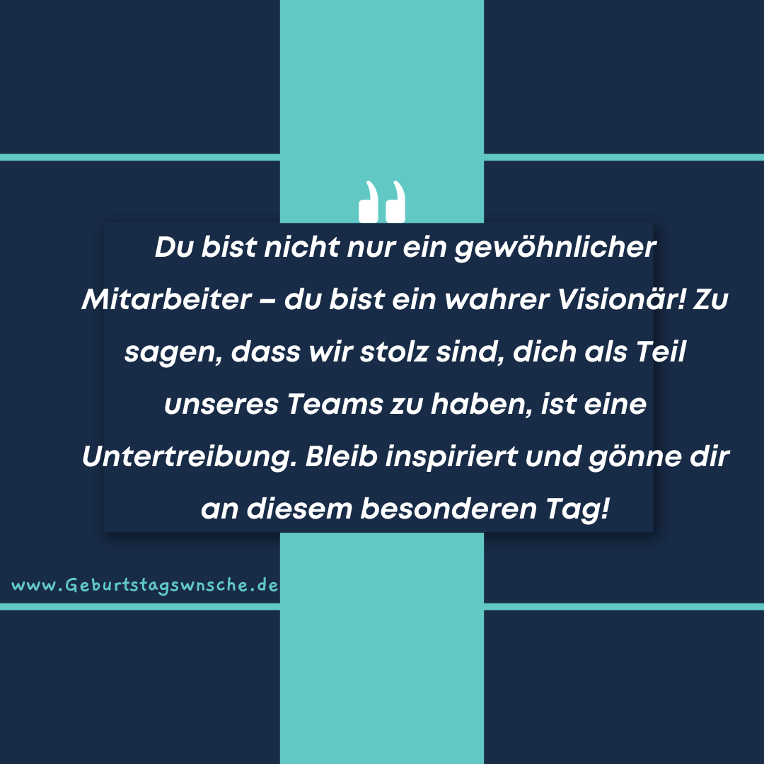 100+ Geburtstagswünsche für Mitarbeiter - Geburtstagswnsche
